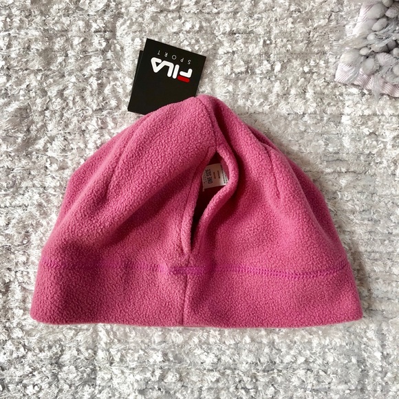 Fila | Accessories | Nwt Fila Sport Hat Wadjustable Ponytail Closure ...